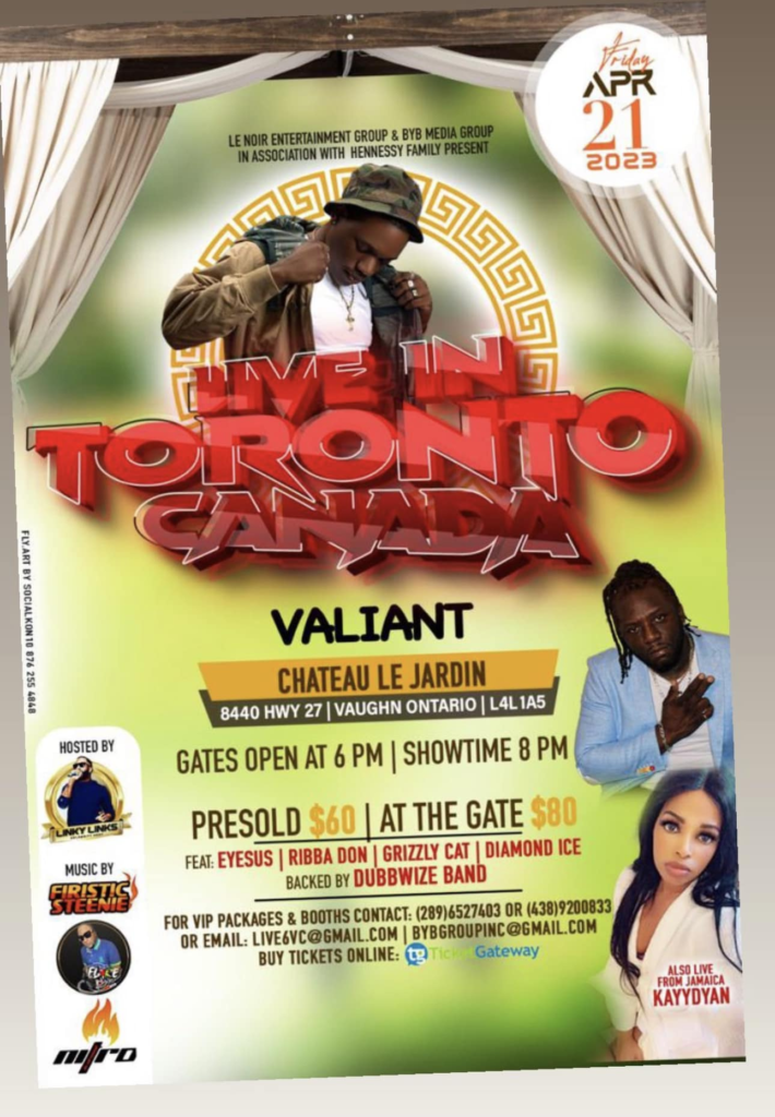 "Valiant Live Takes Over Toronto: The Ultimate Event of 2023!" - GTerra